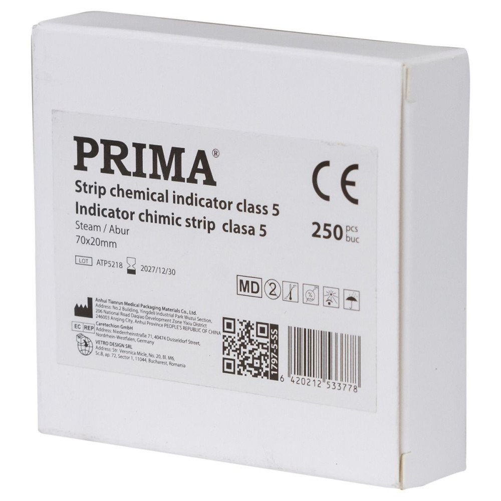 Indicator chimic strip clasa 5 - 200 bucati - Prima Shop - Consumabile ...